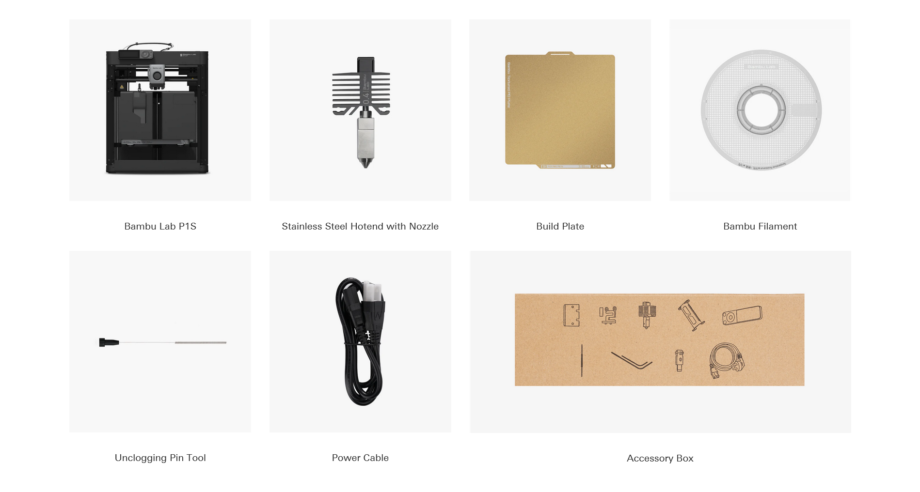 P1S Bambu Lab - 3DPrintX